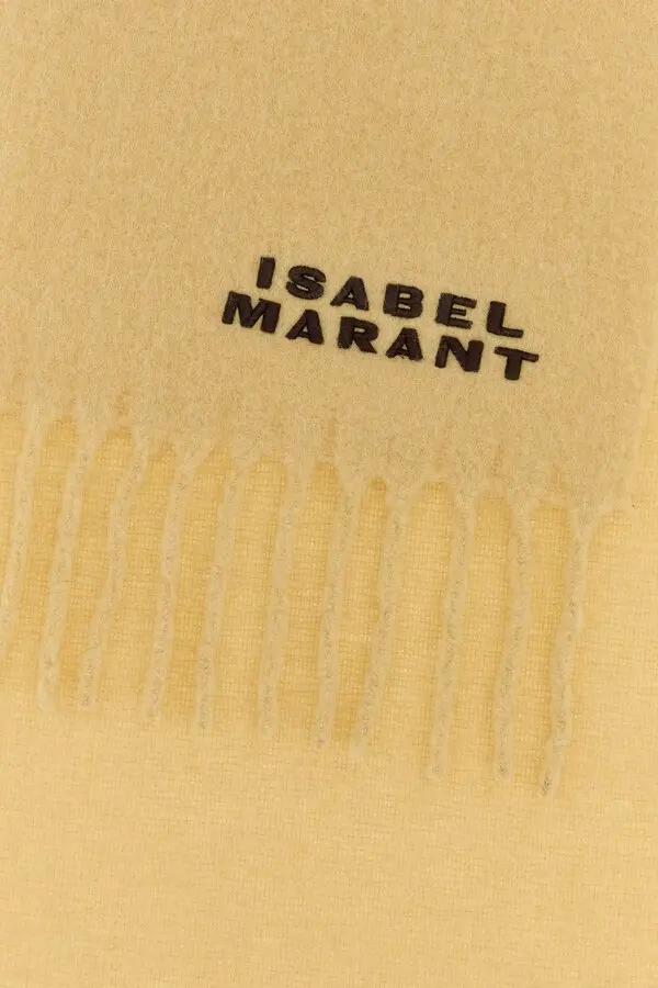 Isabel Marant Étoile Cream Alpaca Blend Firny Scarf