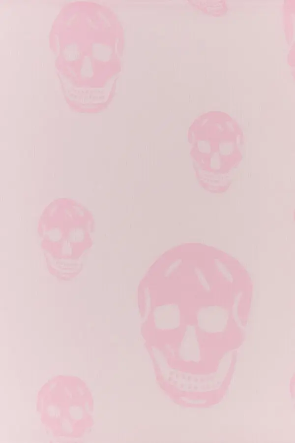 Alexander McQueen Printed Silk Foulard