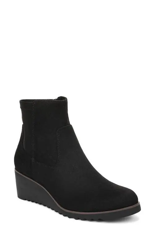 LIFESTRIDE Zionne Wedge Ankle Bootie - Black