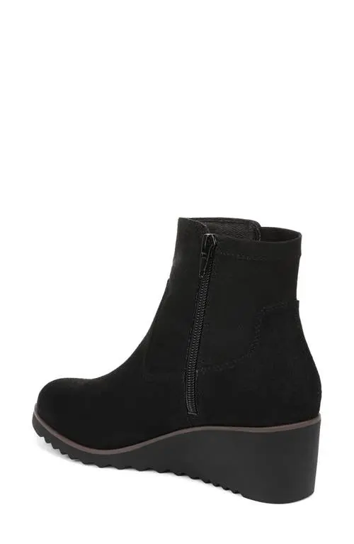 LIFESTRIDE Zionne Wedge Ankle Bootie - Black