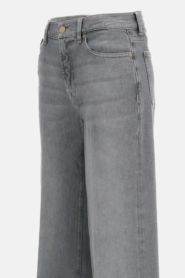 7 For All Mankind Luxe Vintage Wide Leg Jeans - Grigio