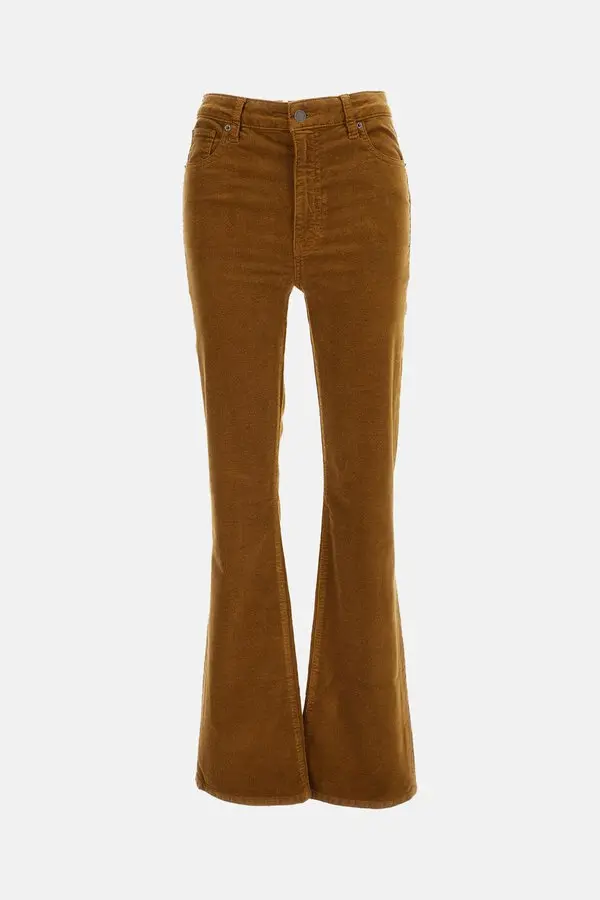 FRAME The Corduroy Reboot Bootcut Pants - Brown