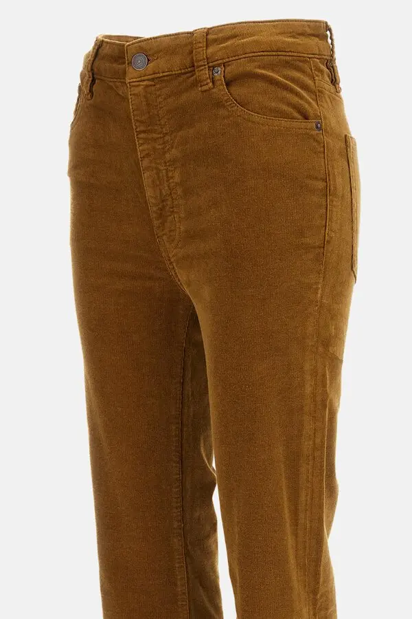 FRAME The Corduroy Reboot Bootcut Pants - Brown