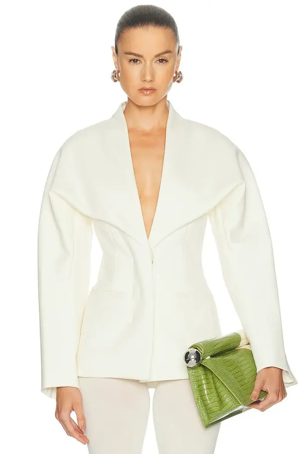 Jacquemus La Veste Chale Blazer - Off White