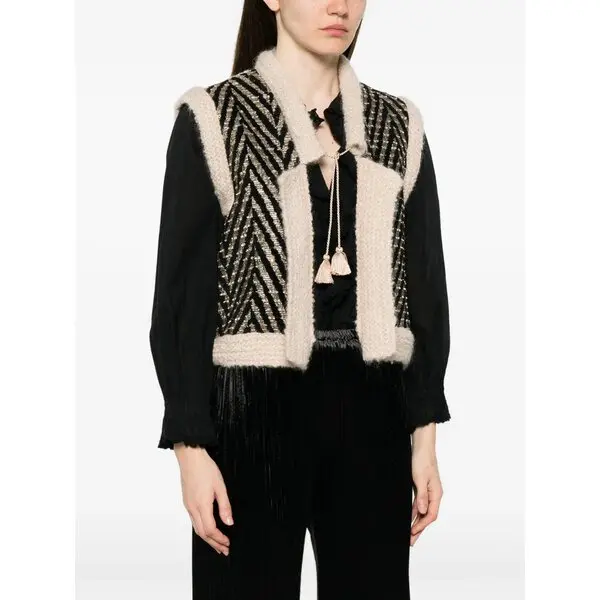 FORTE_FORTE Neutrals Jackets Waistcoat & Gilets