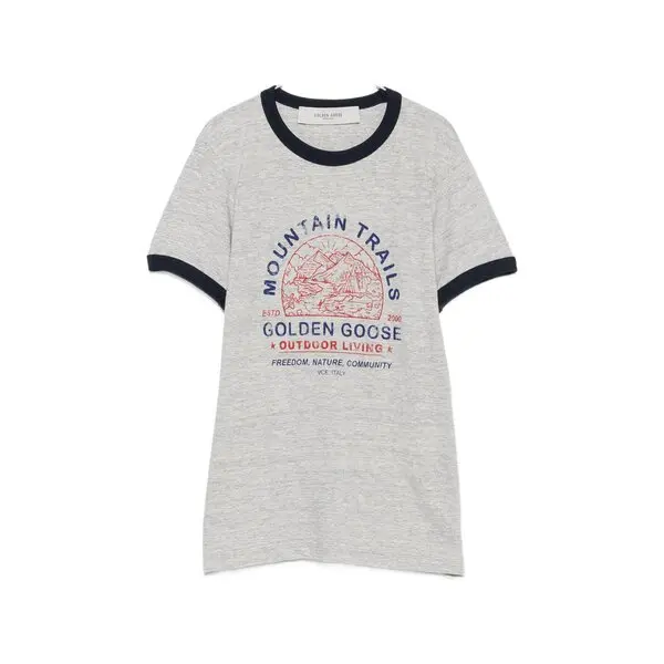 GOLDEN GOOSE Grey Tops T-shirts & Jerseys