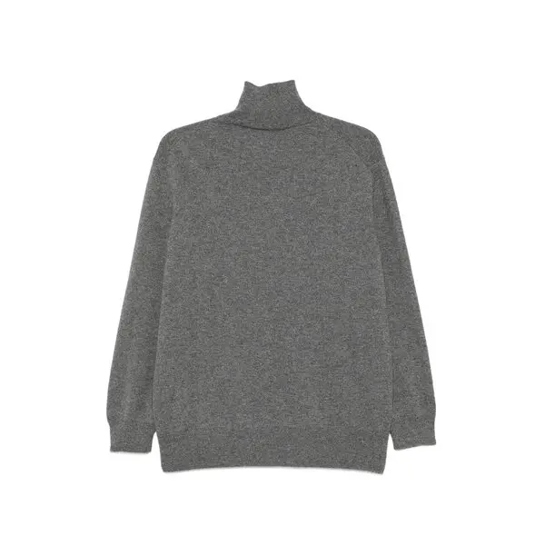 Malo Grey Knitwear Jumpers