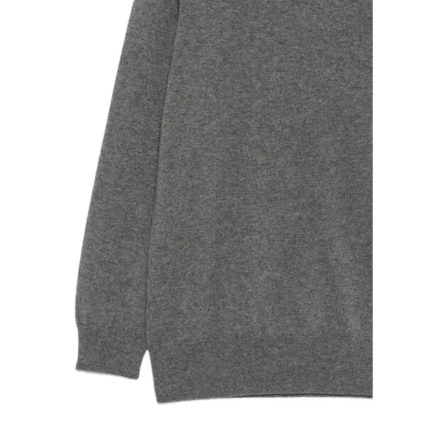 Malo Grey Knitwear Jumpers