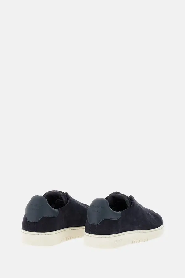 Axel Arigato Suede Slip-on Sneakers With Gold Logo Detail - Multicolor