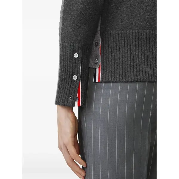 Thom Browne Grey Polo Shirts - Gray