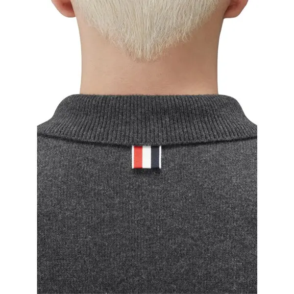 Thom Browne Grey Polo Shirts - Gray