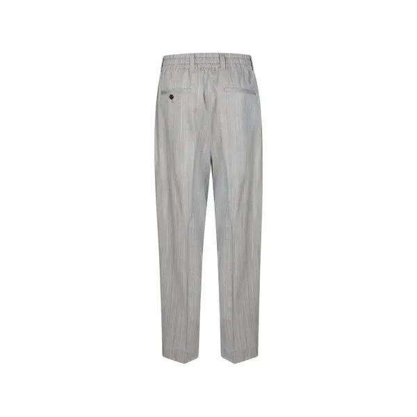 GOLDEN GOOSE Grey Trousers Tailored Trousers
