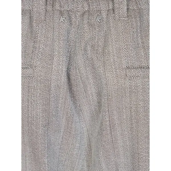 GOLDEN GOOSE Grey Trousers Tailored Trousers
