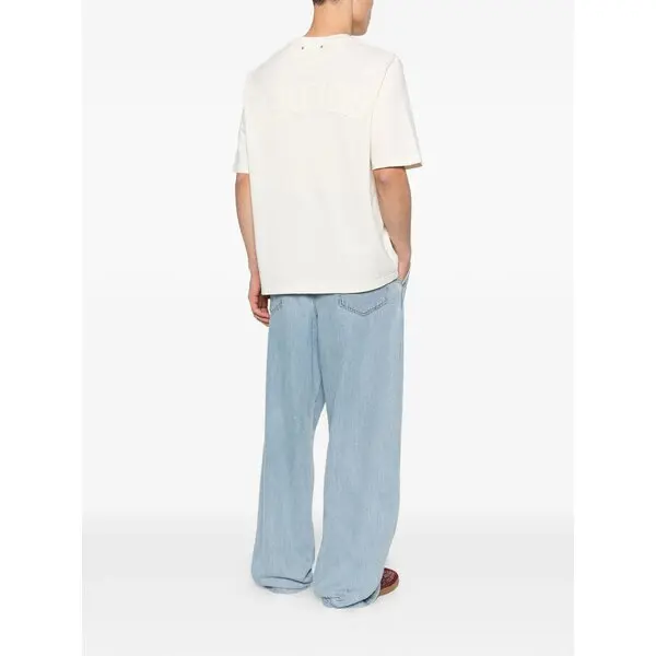 GOLDEN GOOSE Neutrals T-shirts & Vests T-shirts - Cream