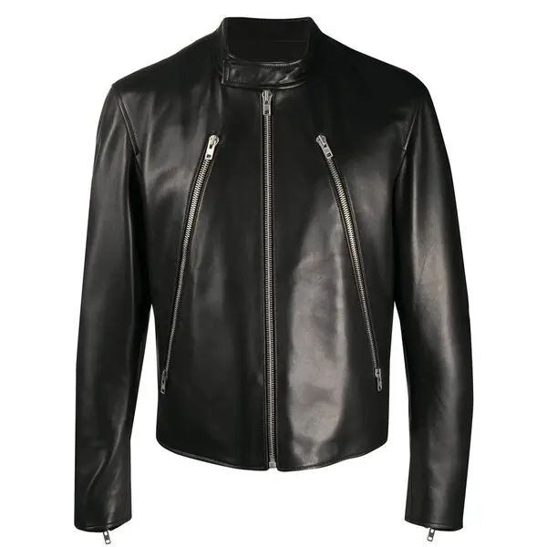 MAISON MARGIELA Jackets Leather Jackets - Black