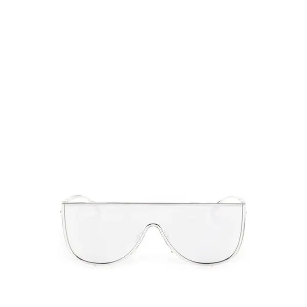 Alaïa Tone Oversized Sunglasses - Silver