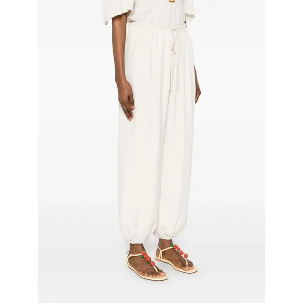 FORTE_FORTE Neutrals Trousers Track Pants