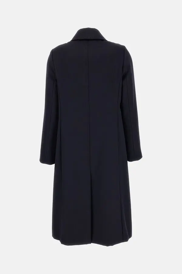 Max Mara Long Robe-style Wool Coat - Multicolor