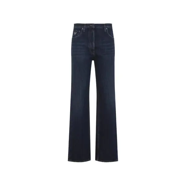 Prada Denim Wide-leg Jeans
