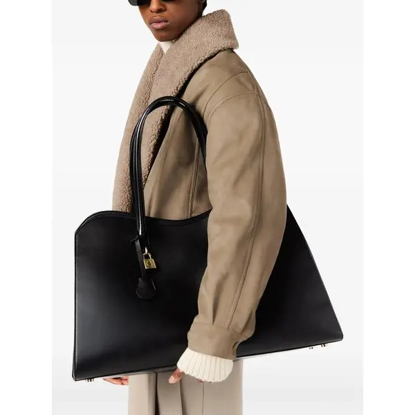 Stella McCartney Faux Shearling Trim Bomber Jacket - Cream