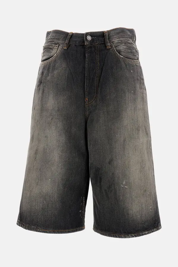 Acne Studios Denim Bermuda - Multicolor