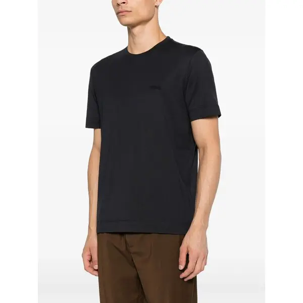 Zegna Grey T-shirts & Vests T-shirts - Black