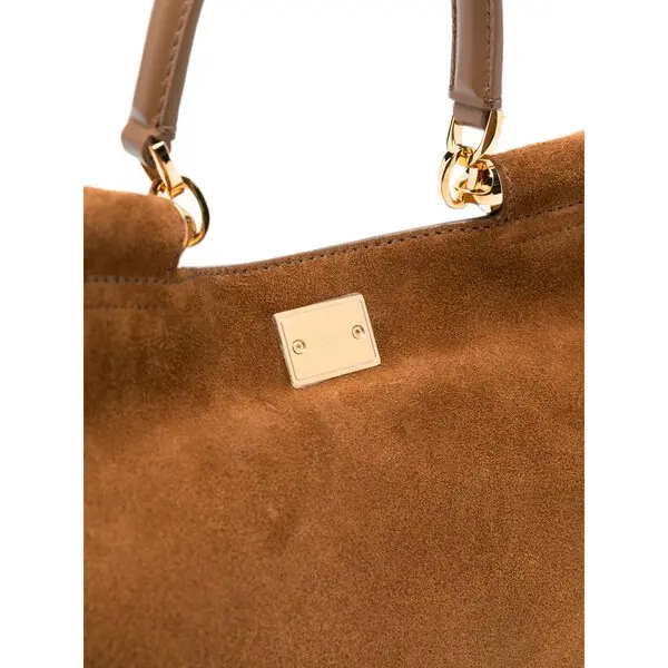 Dolce & Gabbana Suede Tote Bag
