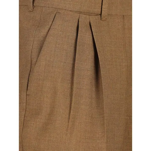 Prada Neutrals Trousers Tailored Trousers
