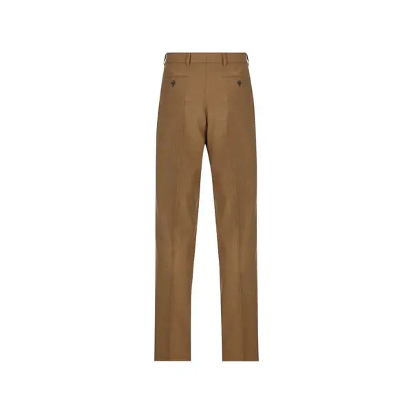 Prada Neutrals Trousers Tailored Trousers