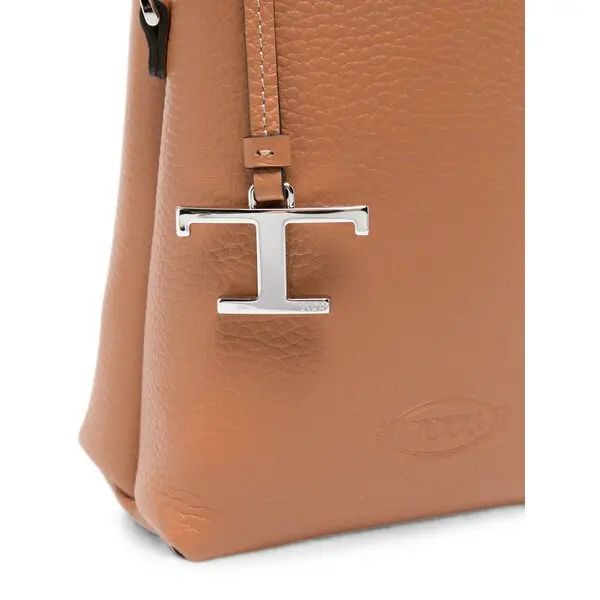 TOD'S T Timeless Tote Bag - Brown