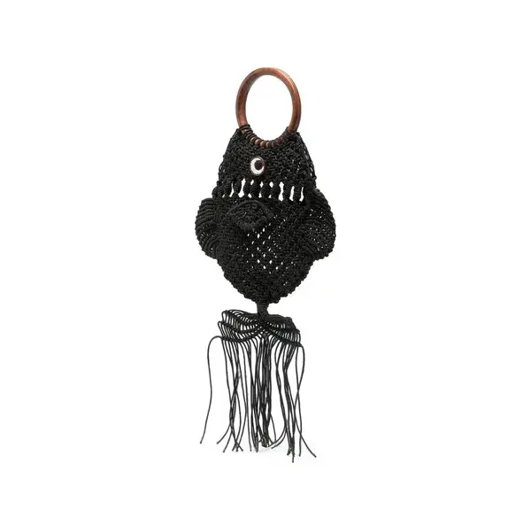 ANYA HINDMARCH Cotton Fish Motif Mini Bag