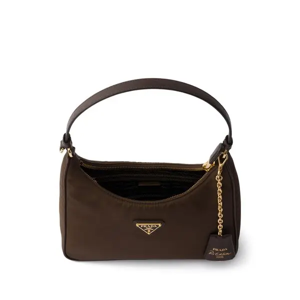 Prada Hobo Shoulder Bag - Brown