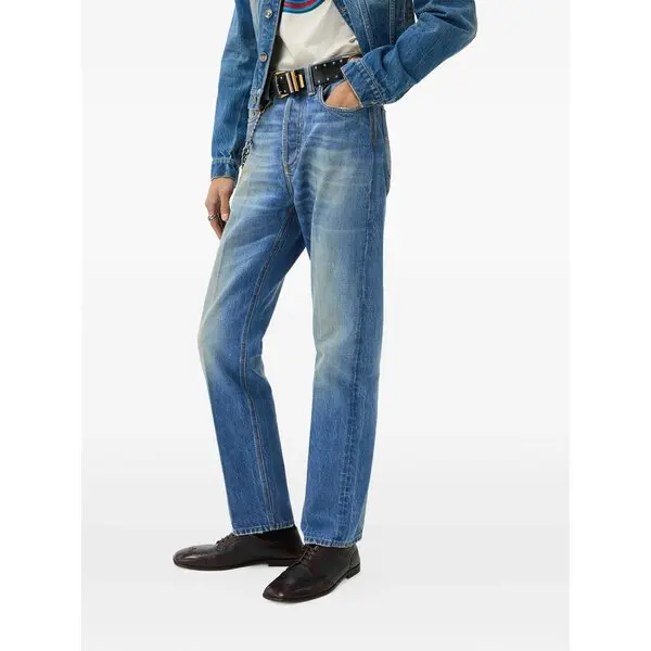 Versace Straight-leg Jeans - Blue
