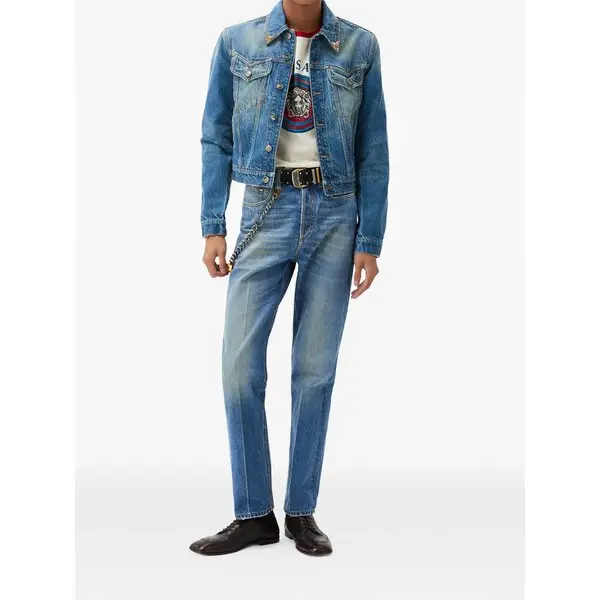 Versace Straight-leg Jeans - Blue