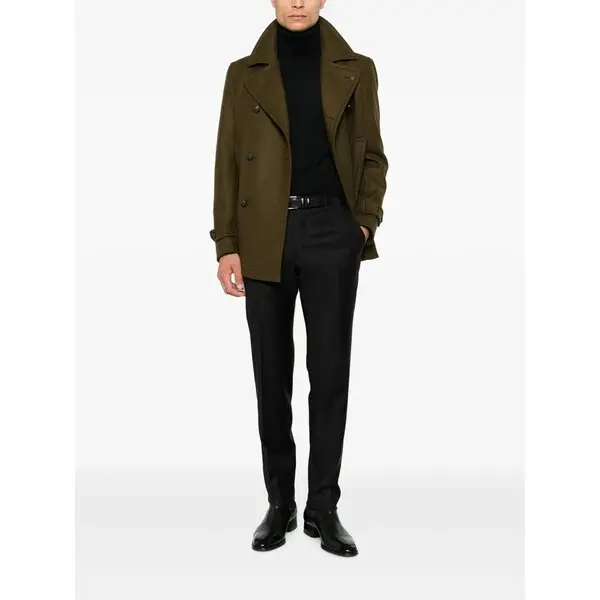 TOM FORD Fine-knit Wool Roll Neck Long Sleeve Jumper - Black