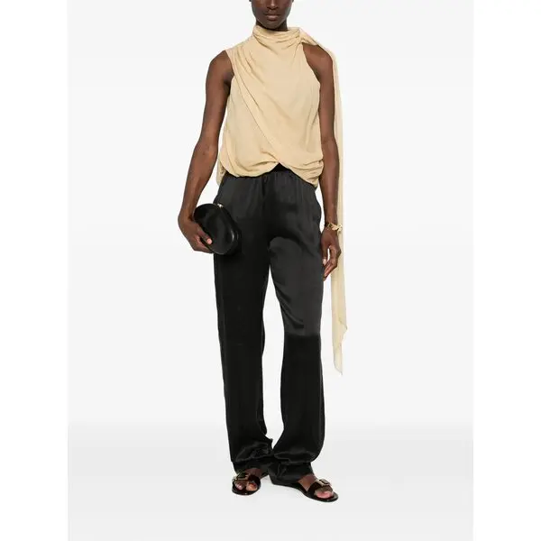 TOM FORD Straight Leg Trousers - Black