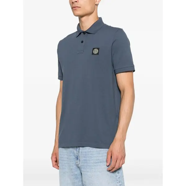 Stone Island Polo Shirts - Blue