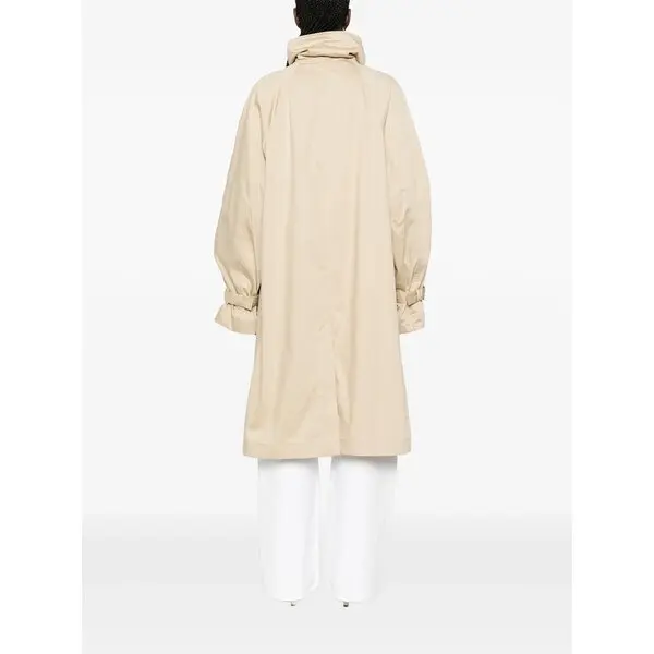 TOTEME Cotton Trench Coat - Cream