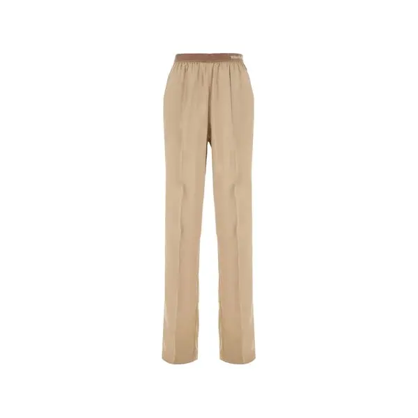 TOM FORD Straight Leg Trousers - Cream