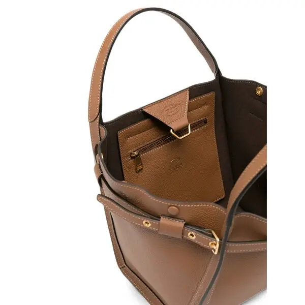 TOD'S T Timeless Tote Bag - Brown