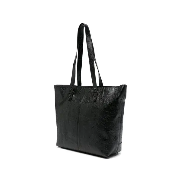 Balenciaga Crinkled Leather Tote Bag