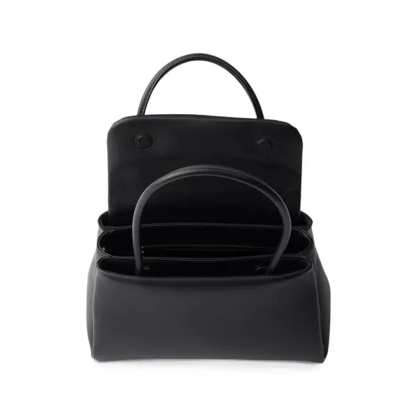 Prada Calf Leather Shoulder Bag - Black