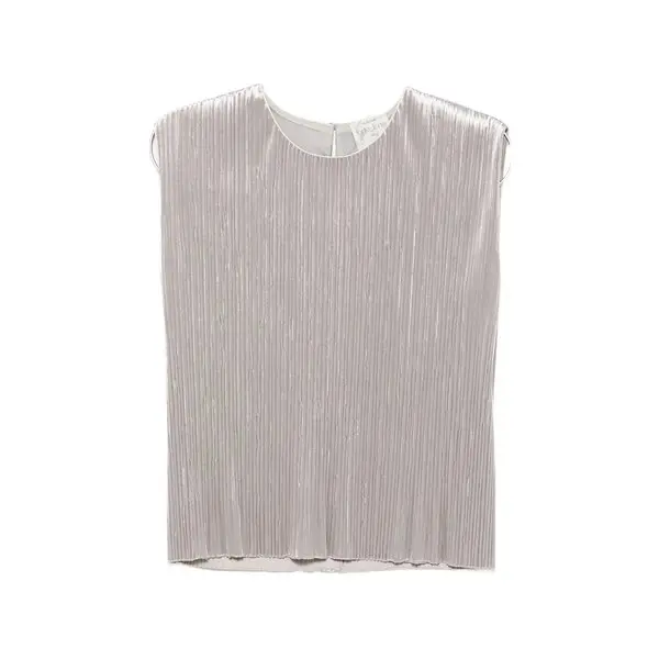 FORTE_FORTE Tops Blouses - Silver