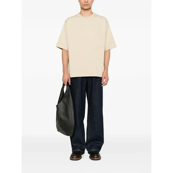 LEMAIRE Neutrals T-shirts & Vests T-shirts - Cream