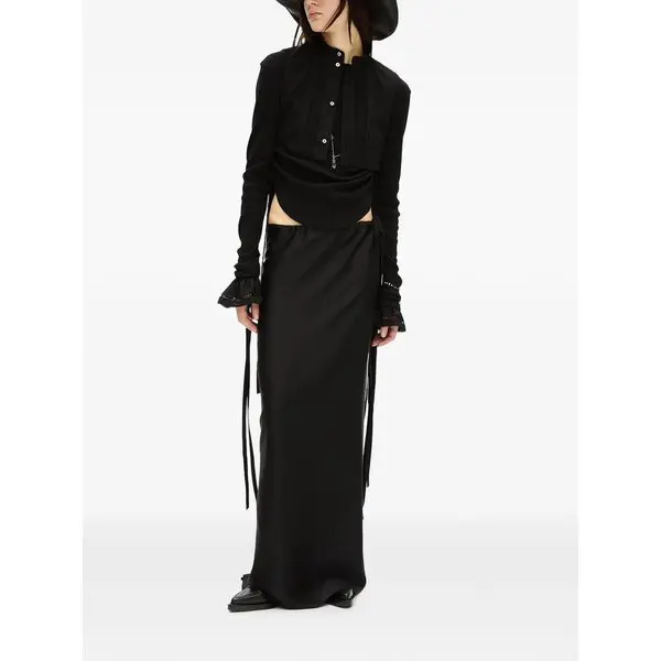 ANN DEMEULEMEESTER Cotton Broderie Anglaise Ruffled Bracelet Set