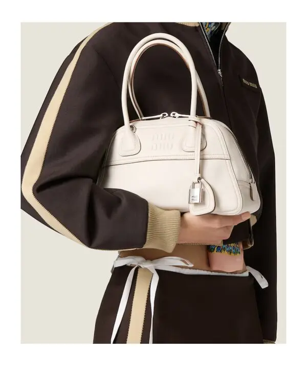 Miu Miu Vivant Nappa Leather Bag