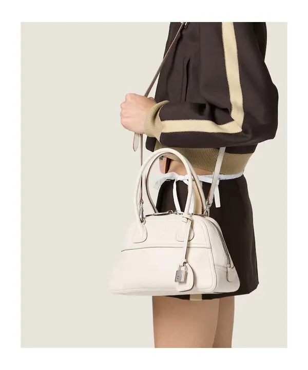 Miu Miu Vivant Nappa Leather Bag