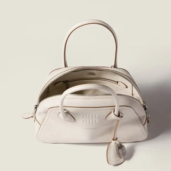 Miu Miu Vivant Nappa Leather Bag