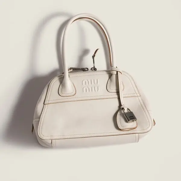 Miu Miu Vivant Nappa Leather Bag