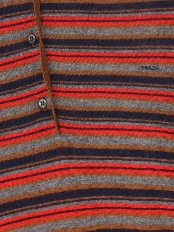 Prada Striped Cashmere Sweater